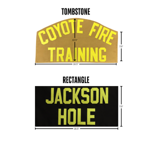 Personalized Name Panels, Tags & Patches Details