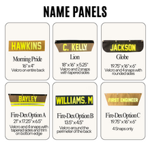 Personalized Name Panels, Tags & Patches Details