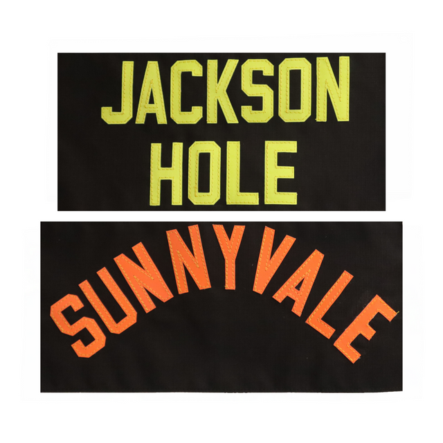 Personalized Name Panels, Tags & Patches Details