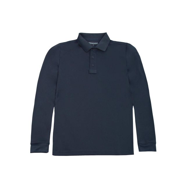 Blauer Long Sleeve Performance Pro Polo Shirt (8144) |The Fire Center